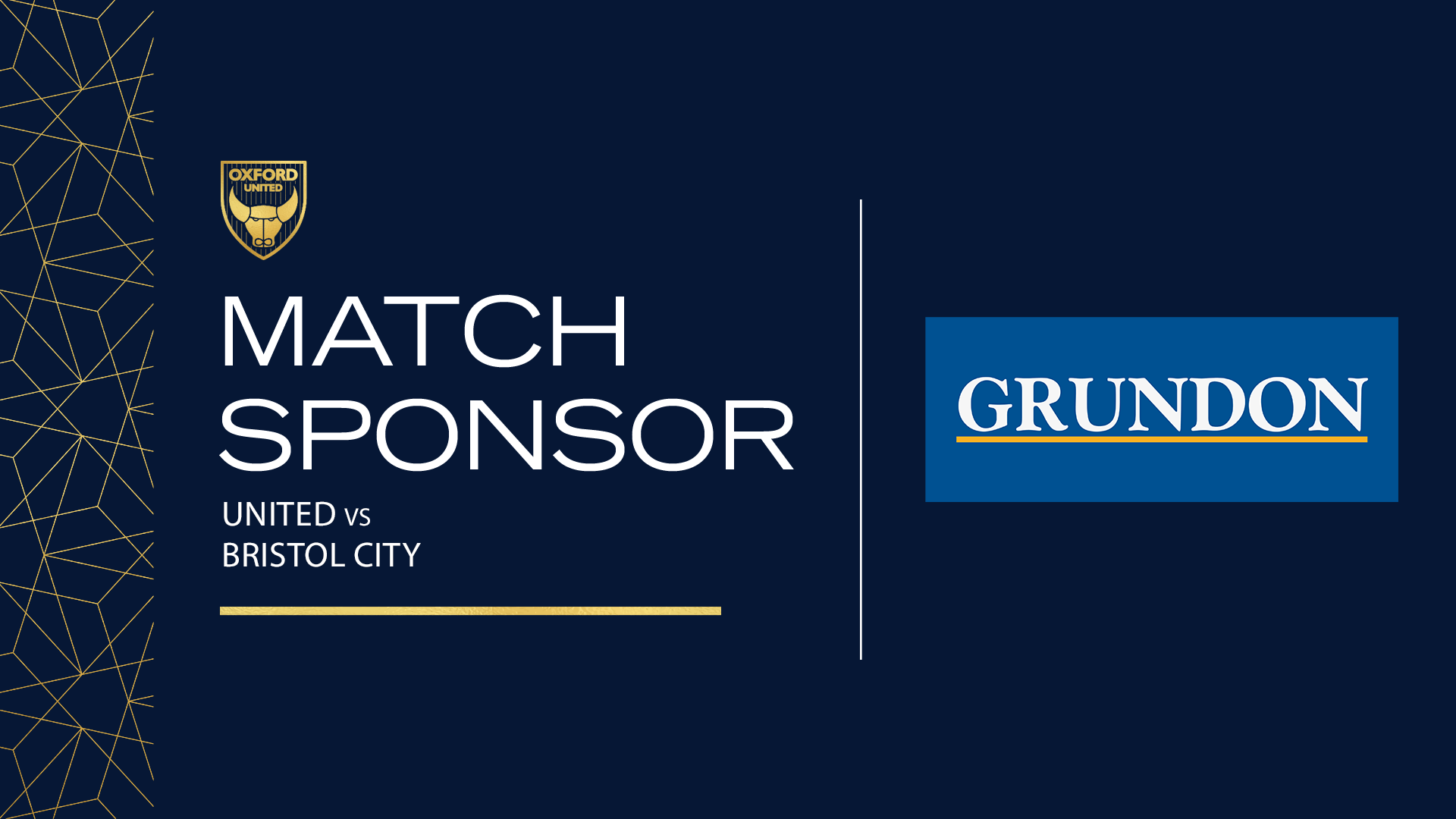 Introducing this weekend’s Match Sponsor vs Bristol City | Oxford United Football Club